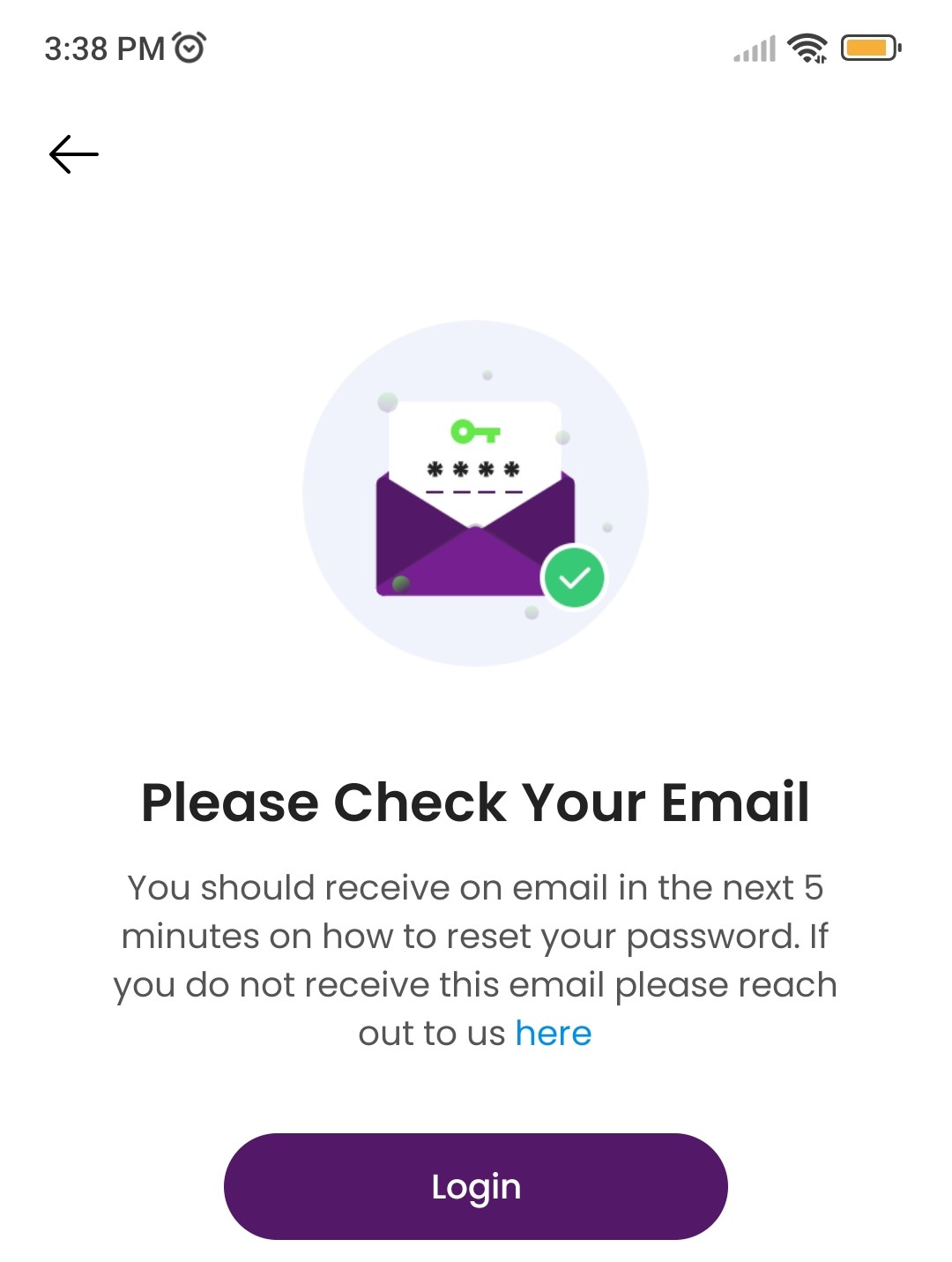 How to reset your password through your mobile app? (Forgot Password)