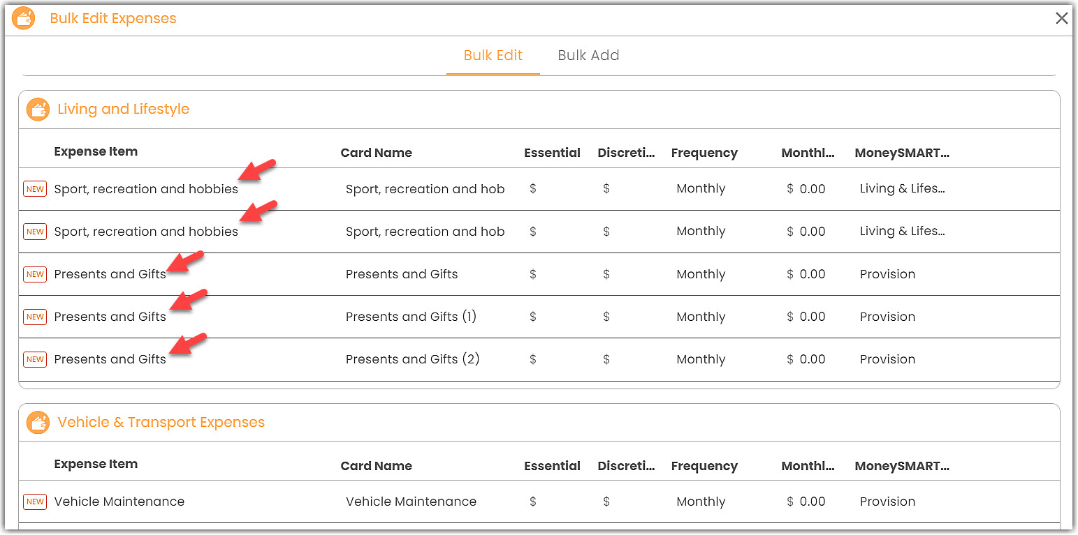 How to Bulk Add & Bulk Edit Expenses in MyFINANCIALS - Webapp