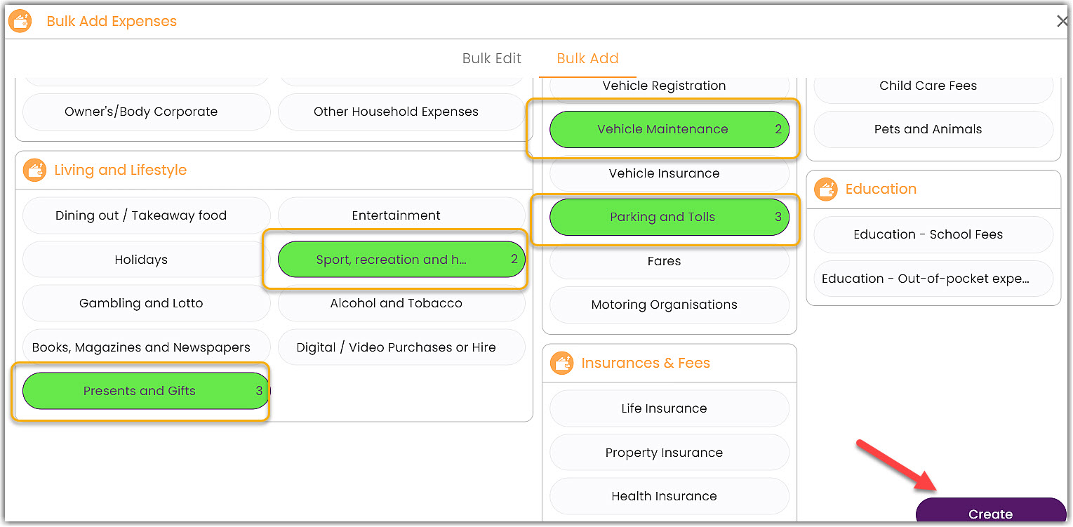 How to Bulk Add & Bulk Edit Expenses in MyFINANCIALS - Webapp