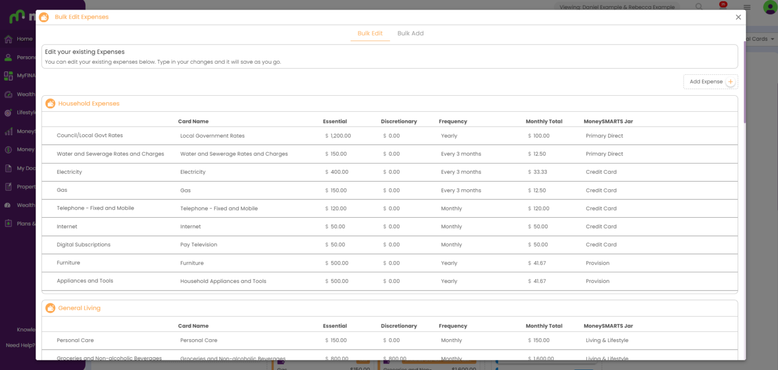 Bulk Add, Bulk Edit & Highlight Unused Items (Expenses Only) - New Release