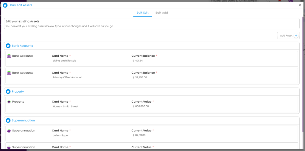 Bulk Add, Bulk Edit Assets - New Release